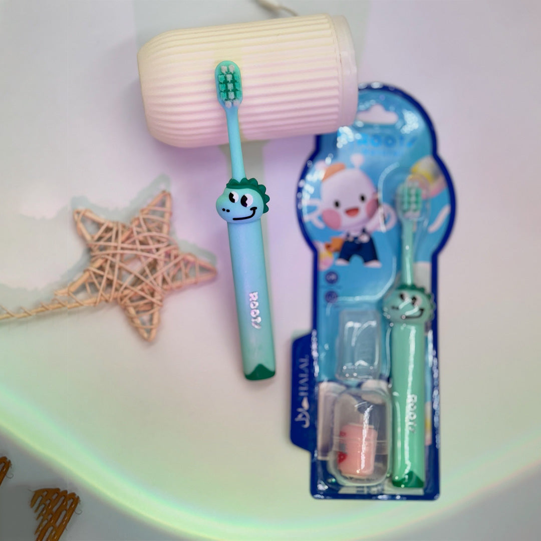 Ep006-O: Green Egg Toy with 6,000 Ultra-Soft Filaments Tooth Brush ...